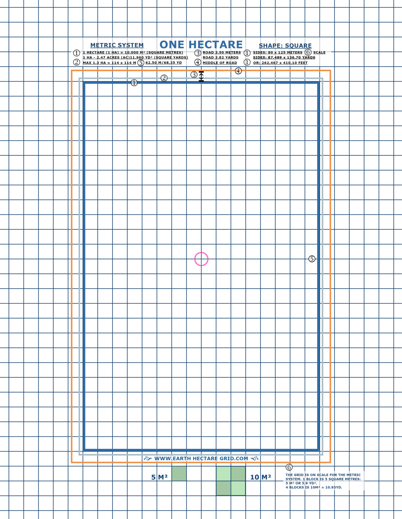 HECTARE MAP | The Earth Hectare Grid